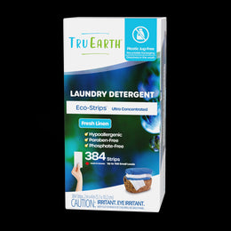 Tru Earth Laundry Detergent (Fresh Linen) - 64 Strips – Tru Earth US
