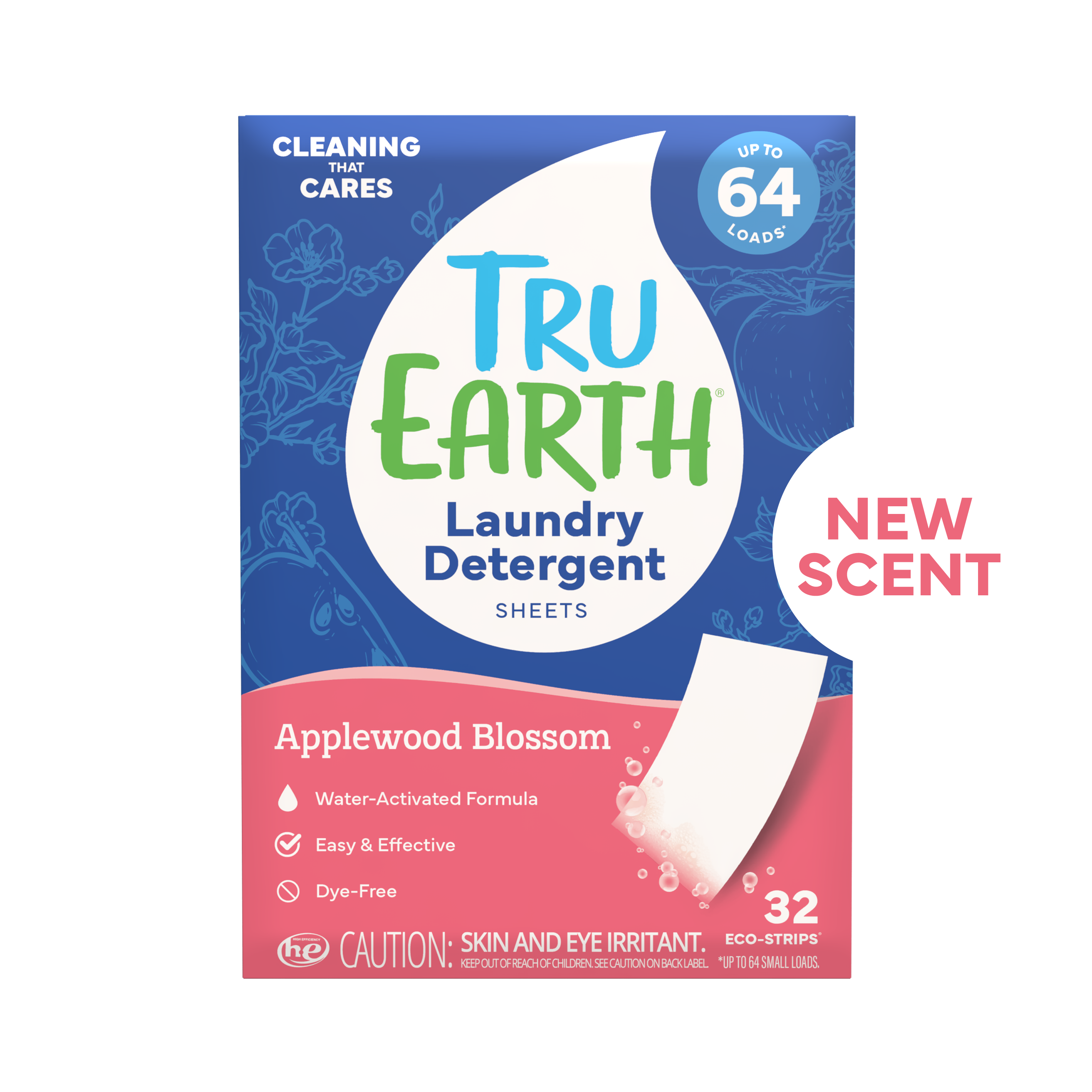 TRU EARTH LAUNDRY DETERGENT SHEETS - 32 Strips – Tru Earth US