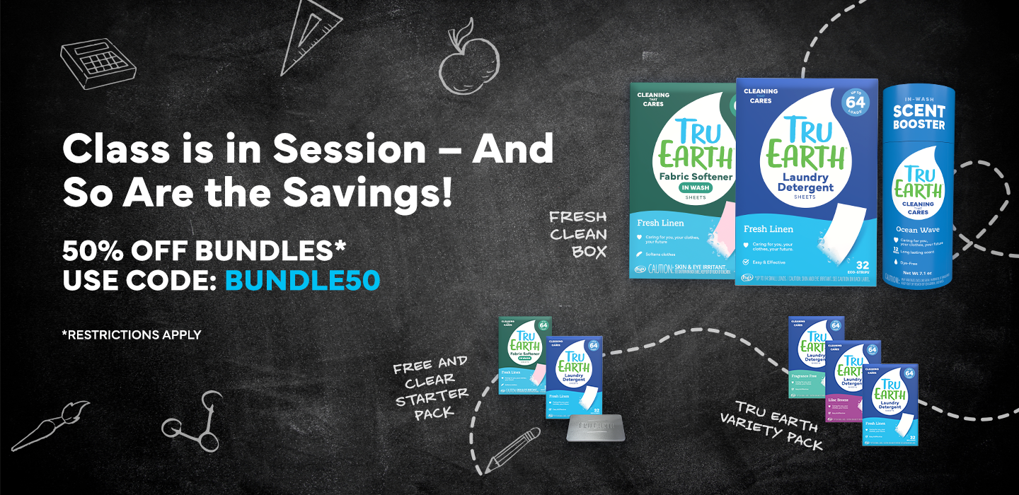 Tru Earth Laundry Strips - Eco-friendly Laundry Detergent Sheets – Tru ...