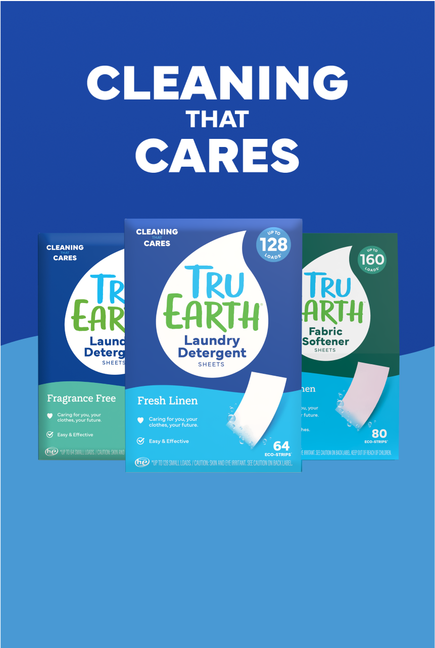 Tru Earth Laundry Strips - Eco-friendly Laundry Detergent Sheets – Tru ...